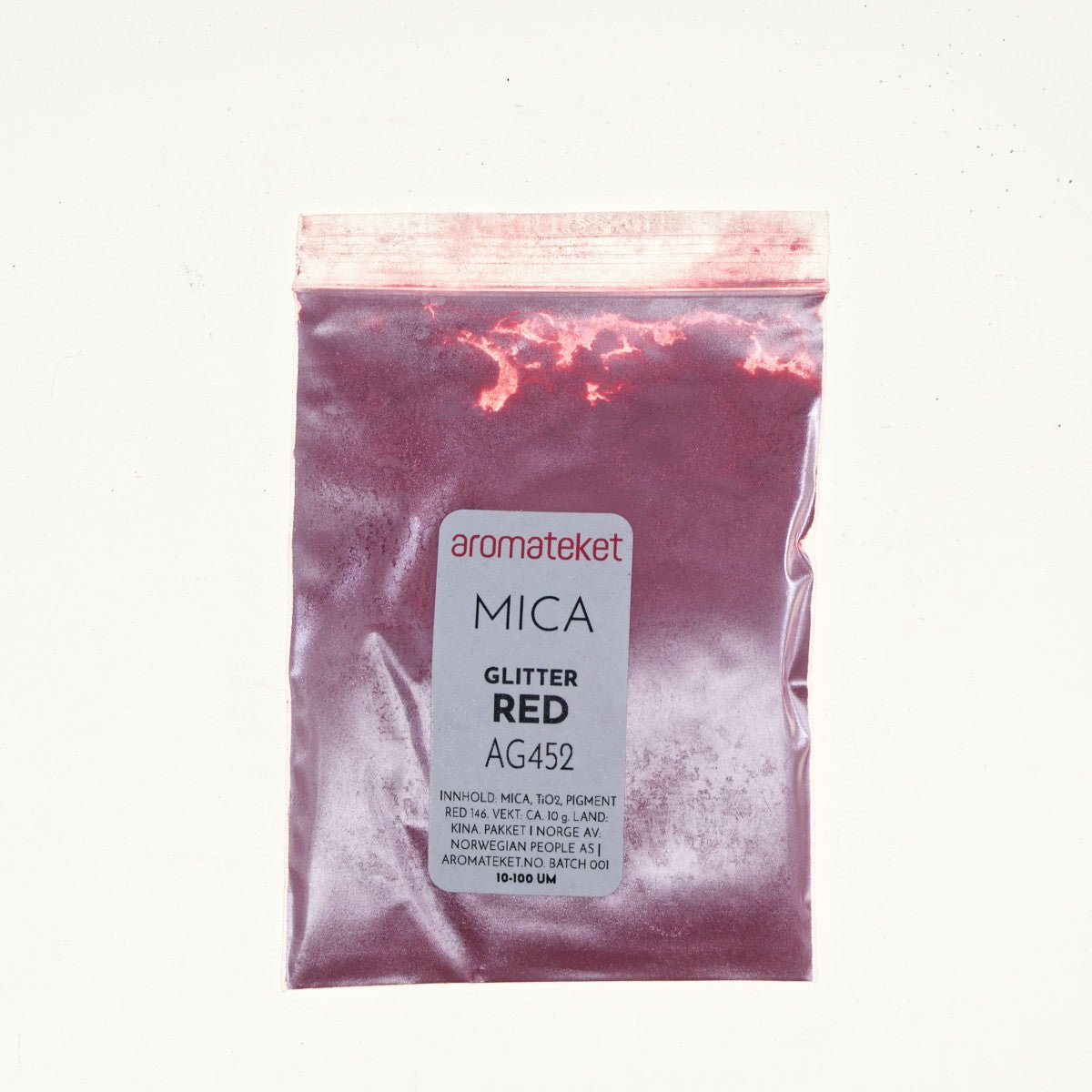 Glitter Red mica | Aromateket