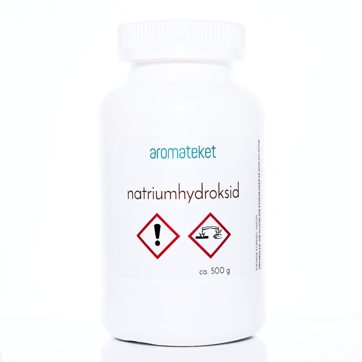 Natriumhydroksid (NaOH) | 500 g | 2 kg | Aromateket